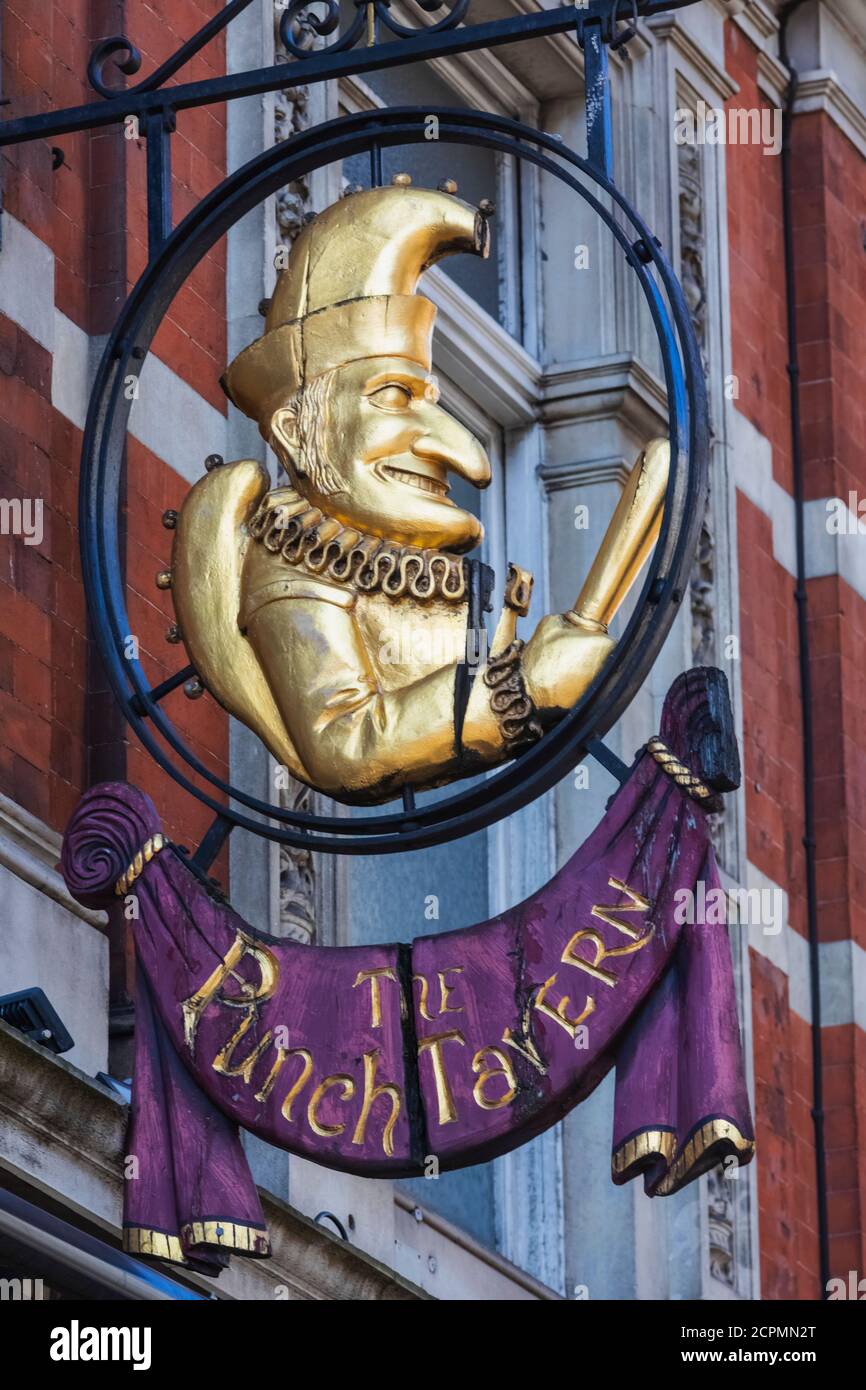 Punch tavern fleet street hi-res stock photography and images - Alamy