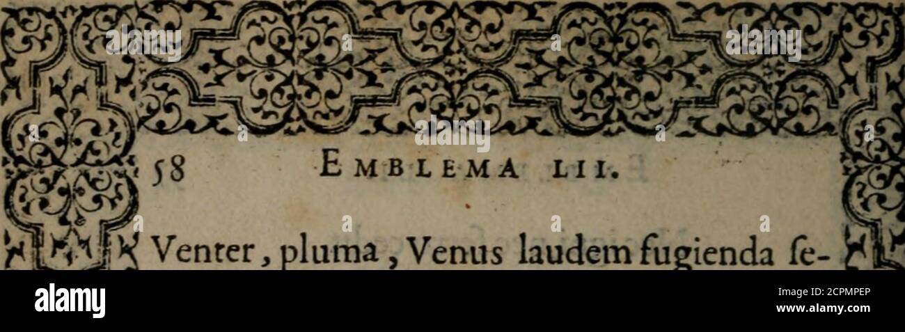 . Hadriani Iunii medici Emblemata . Venrer, pluma, Vemis laudem ...