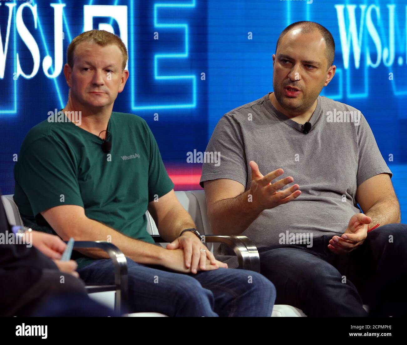 Jan koum brian acton hi-res stock photography and images - Alamy