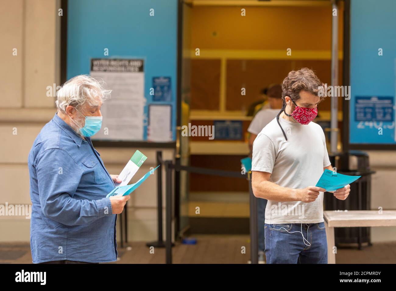 Sample ballot for the election of the hi-res stock photography and ...