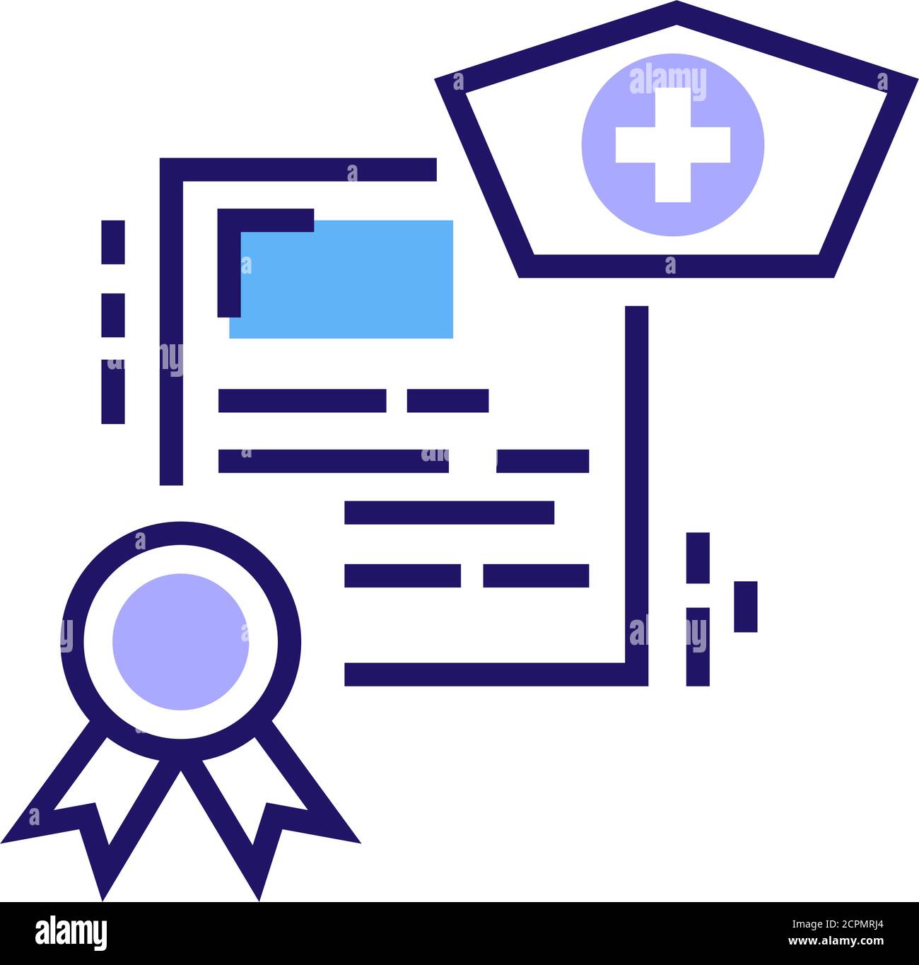 Medical courses color line icon. Health care. Medical education ...