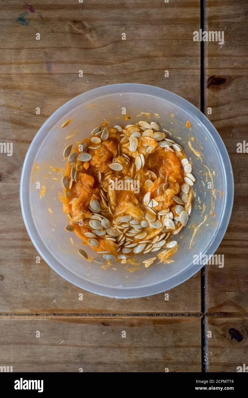 Inside pumpkin hi-res stock photography and images - Alamy