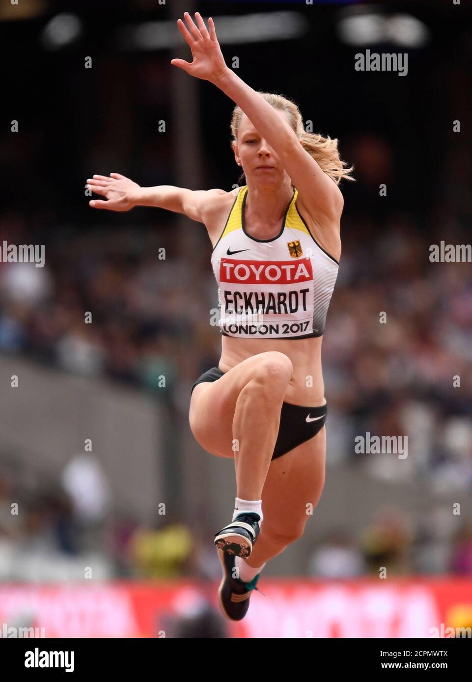 Neele eckhardt triple jump hi-res stock photography and images - Alamy
