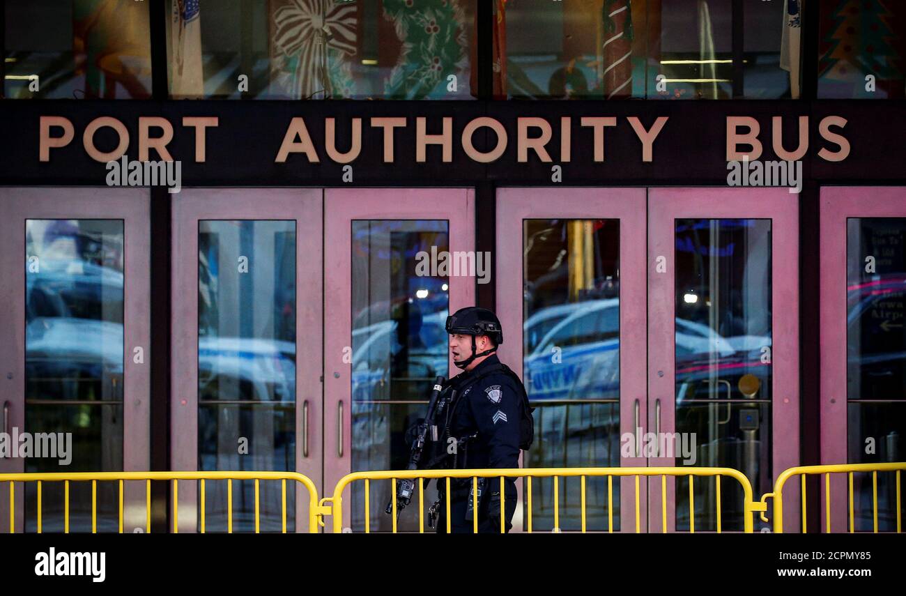 New york port authority explosion hi-res stock photography and images ...