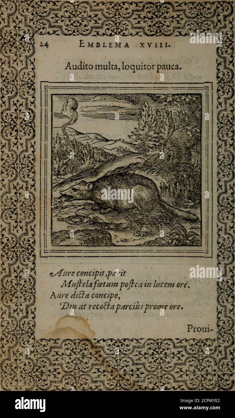 . Hadriani Iunii medici Emblemata Stock Photo - Alamy