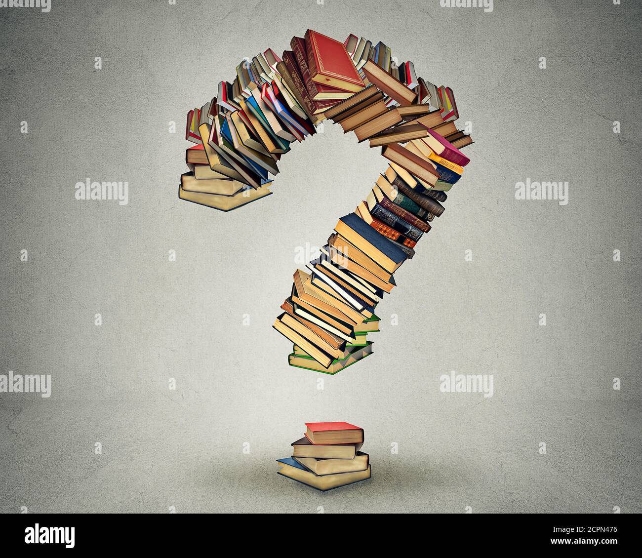 Book question mark hi-res stock photography and images - Alamy