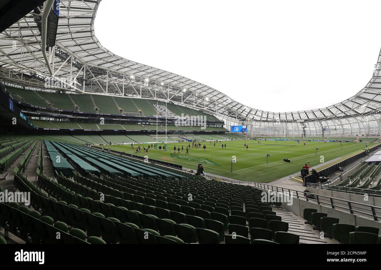 Aviva stadium dublin rugby hi-res stock photography and images - Alamy