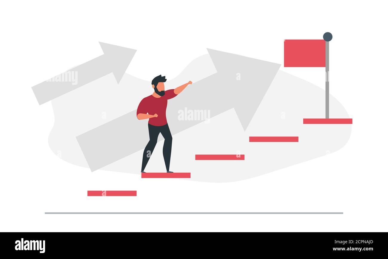 Flag stairs Stock Vector Images - Alamy