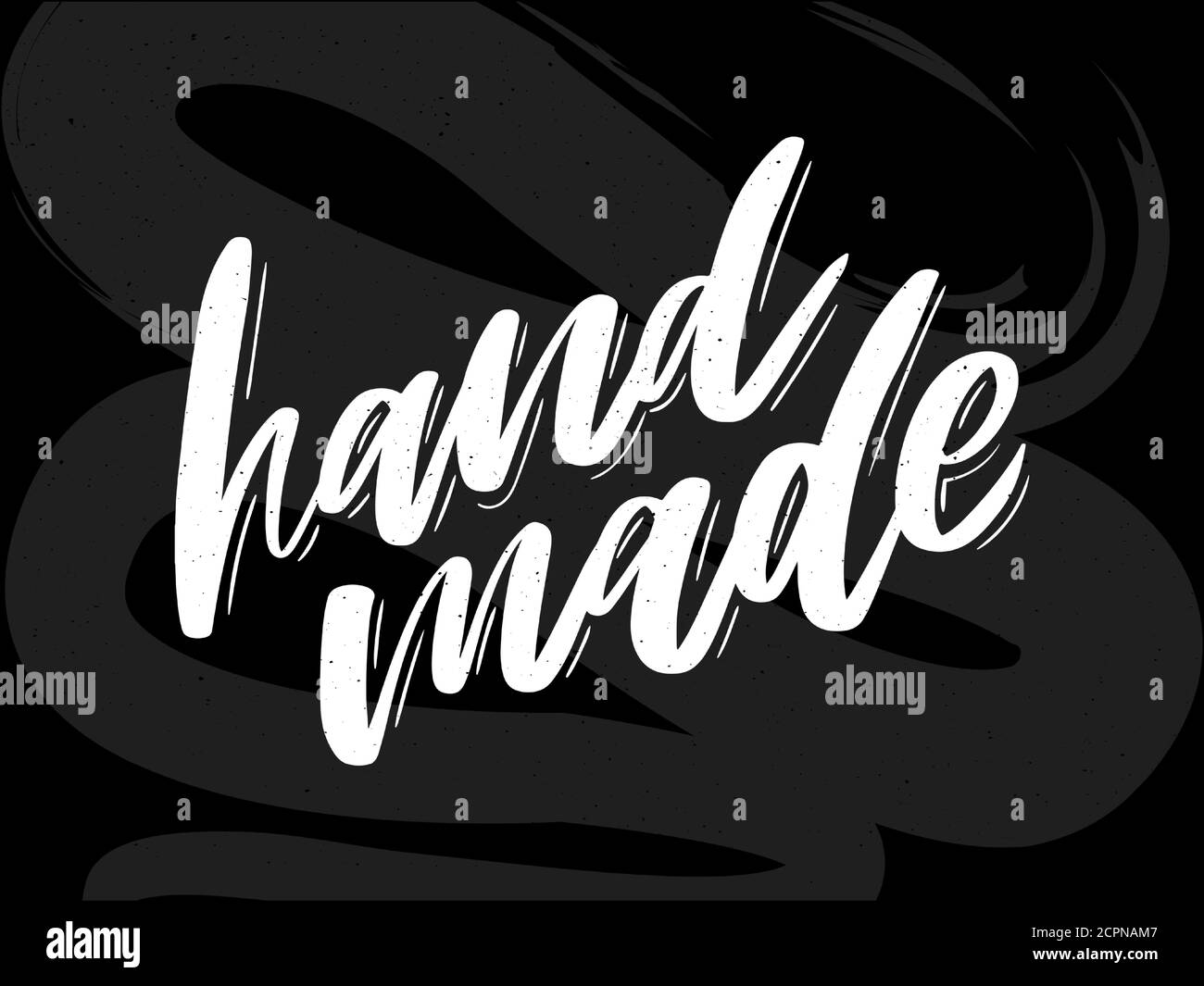 Handmade lettering. Vintage font desig Vintage style. Calligraphic font ...