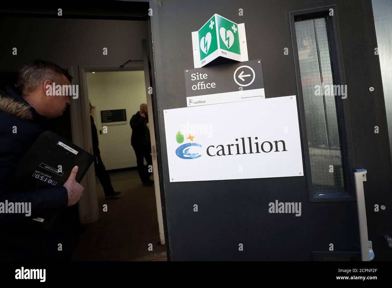 Carillion logo hi-res stock photography and images - Alamy