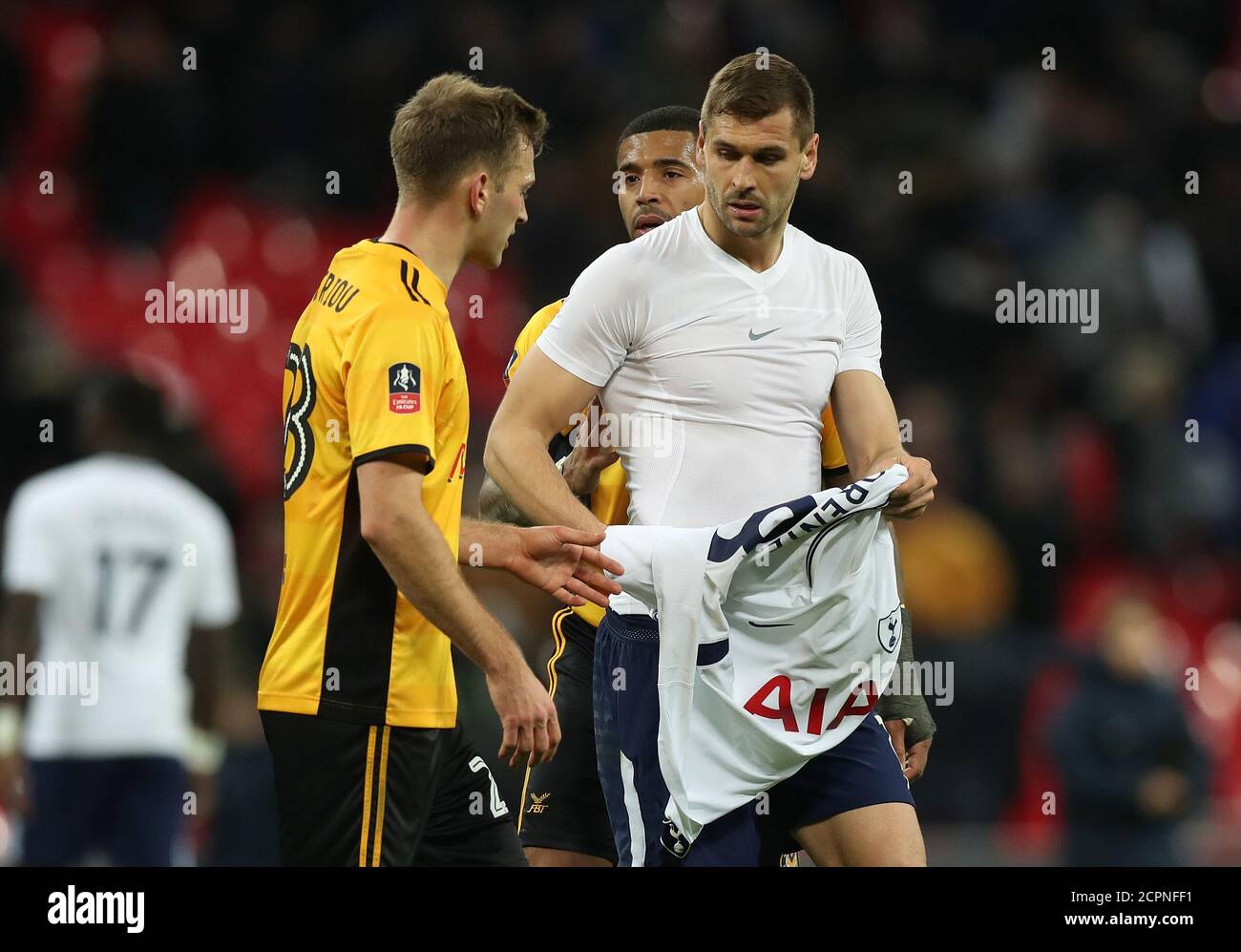 Mickey demetriou of newport county hi-res stock photography and images ...