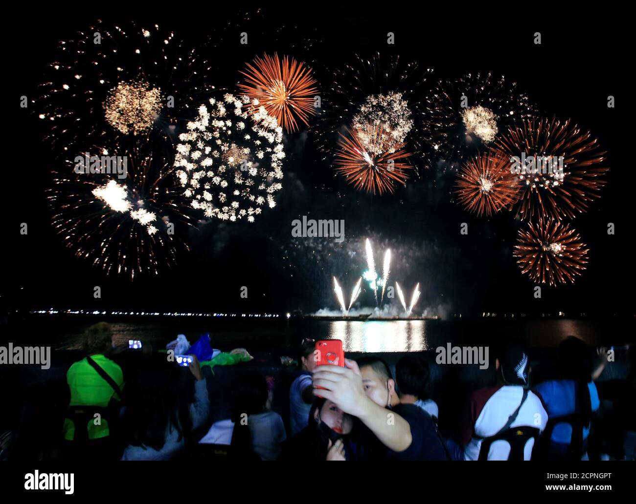 Philippine international pyromusical competition hi-res stock ...