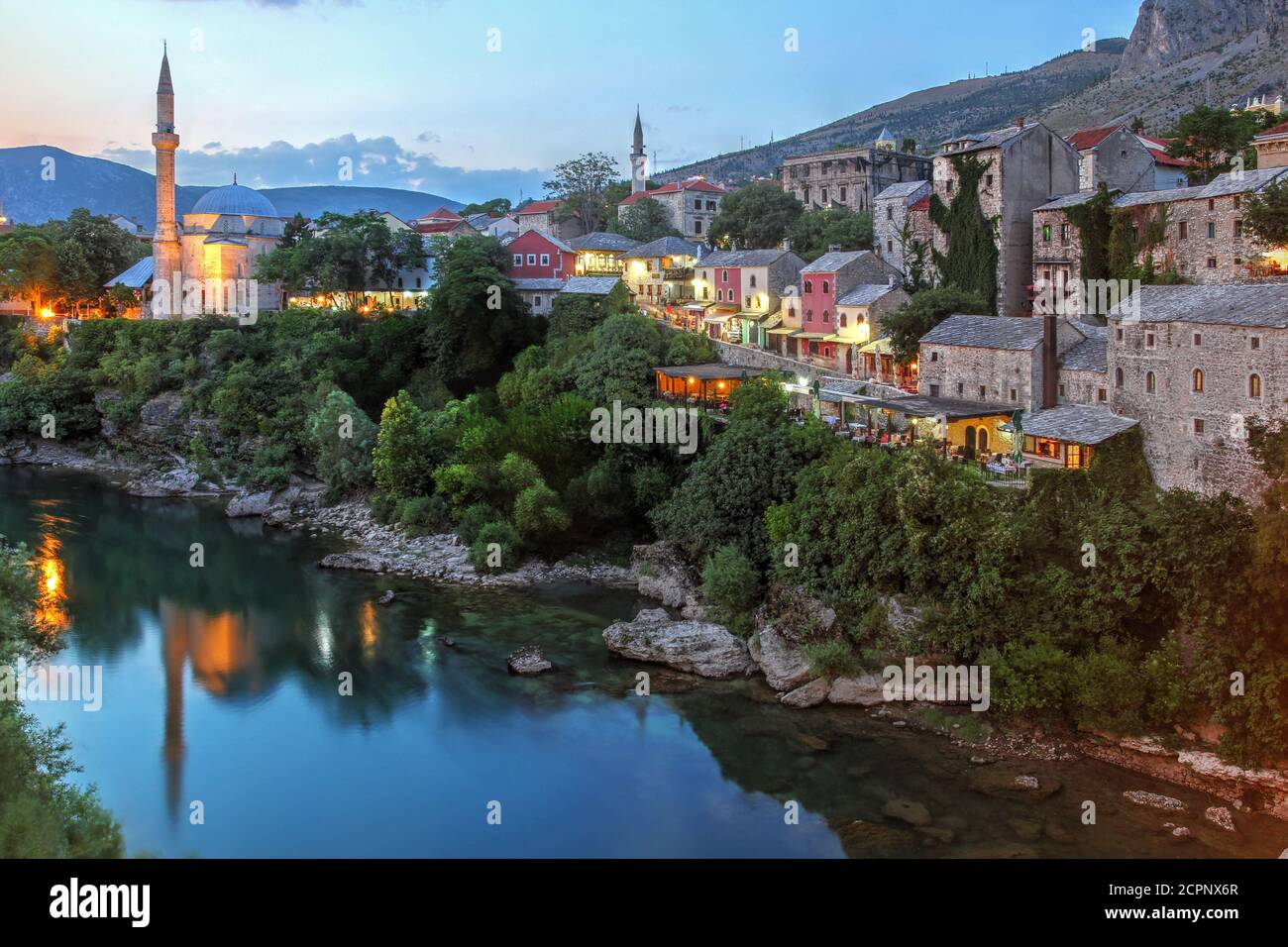 Mostar night hi-res stock photography and images - Alamy