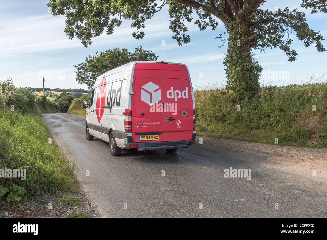 Parcel deliveries countryside hi-res stock photography and images - Alamy