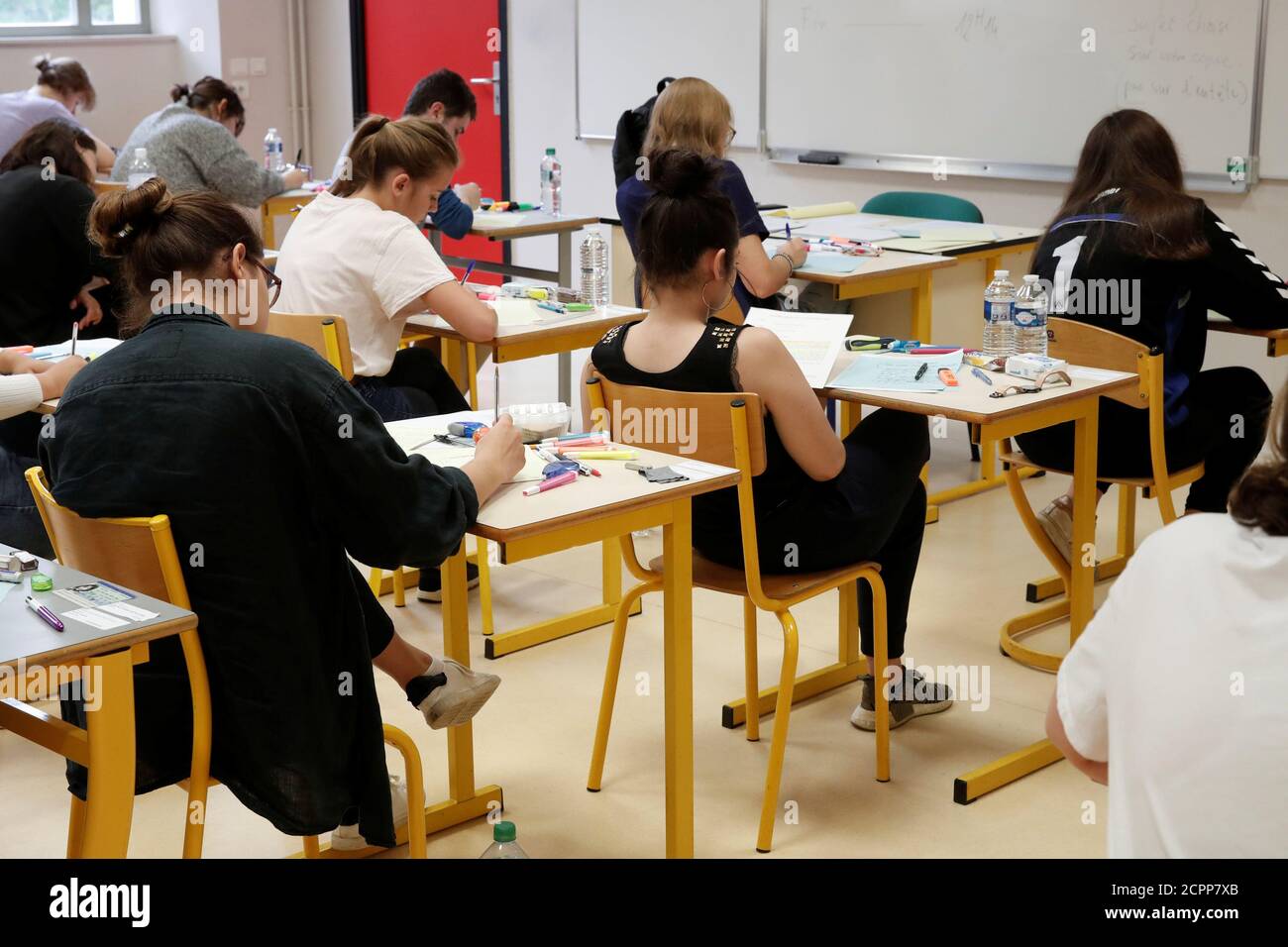 Baccalauréat exam france hi-res stock photography and images - Alamy