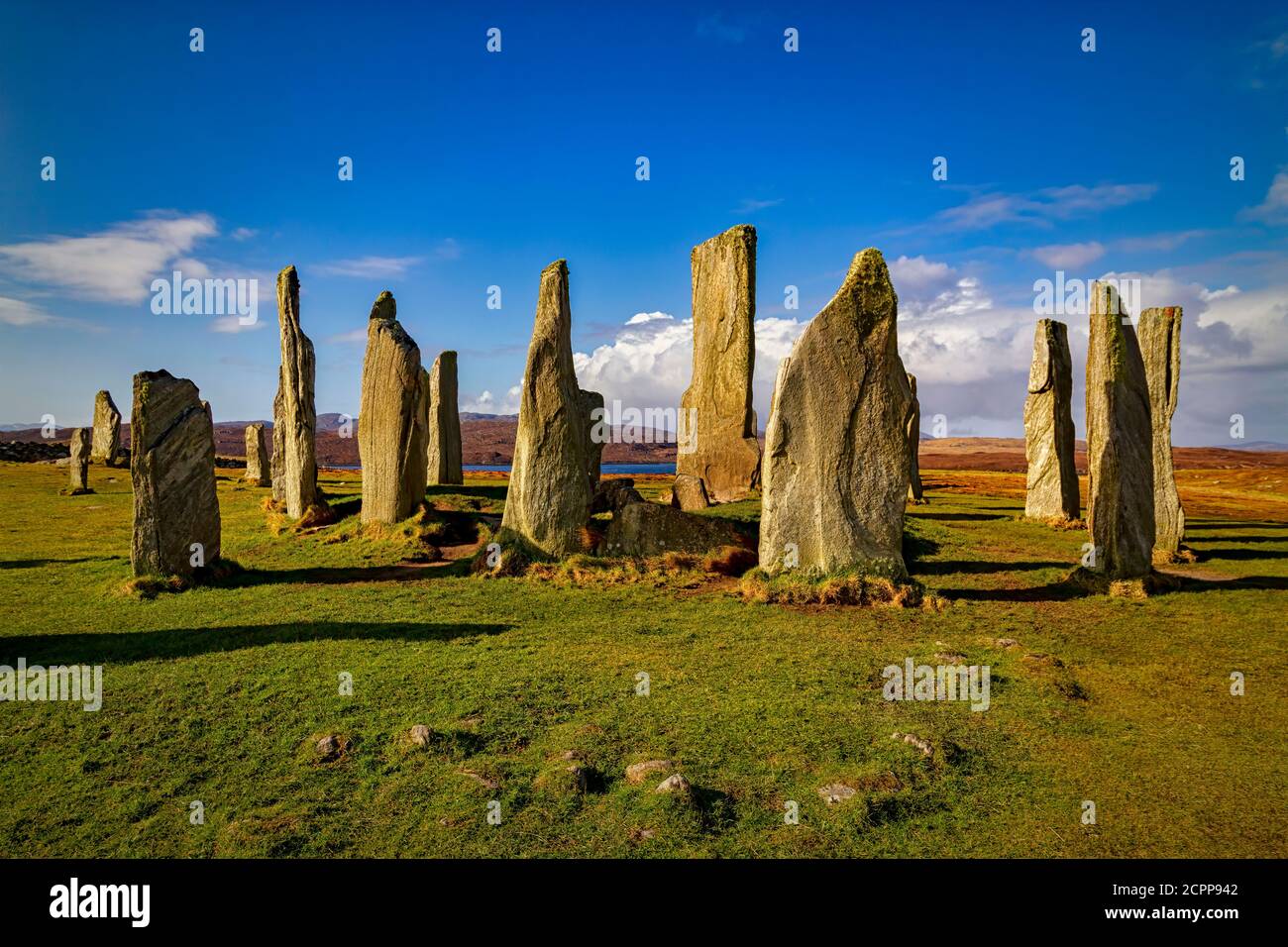 The Standing Stones of Callanish Stock Photo - Alamy