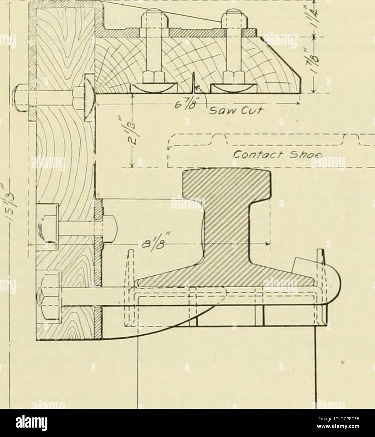 . The street railway review . s connected by brasscontact shoes, which ...