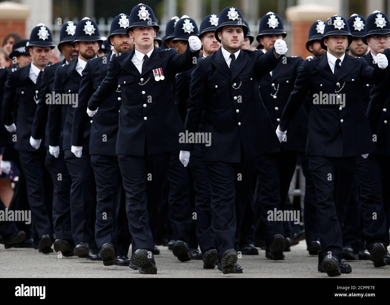 Police passing out parade london hi-res stock photography and images ...