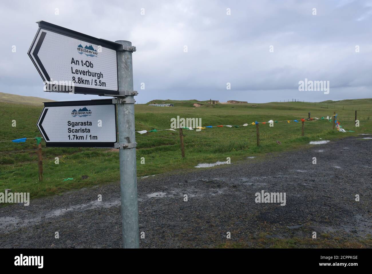 The Hebridean Way. Outer Hebrides. Highlands. Scotland. UK Stock Photo ...