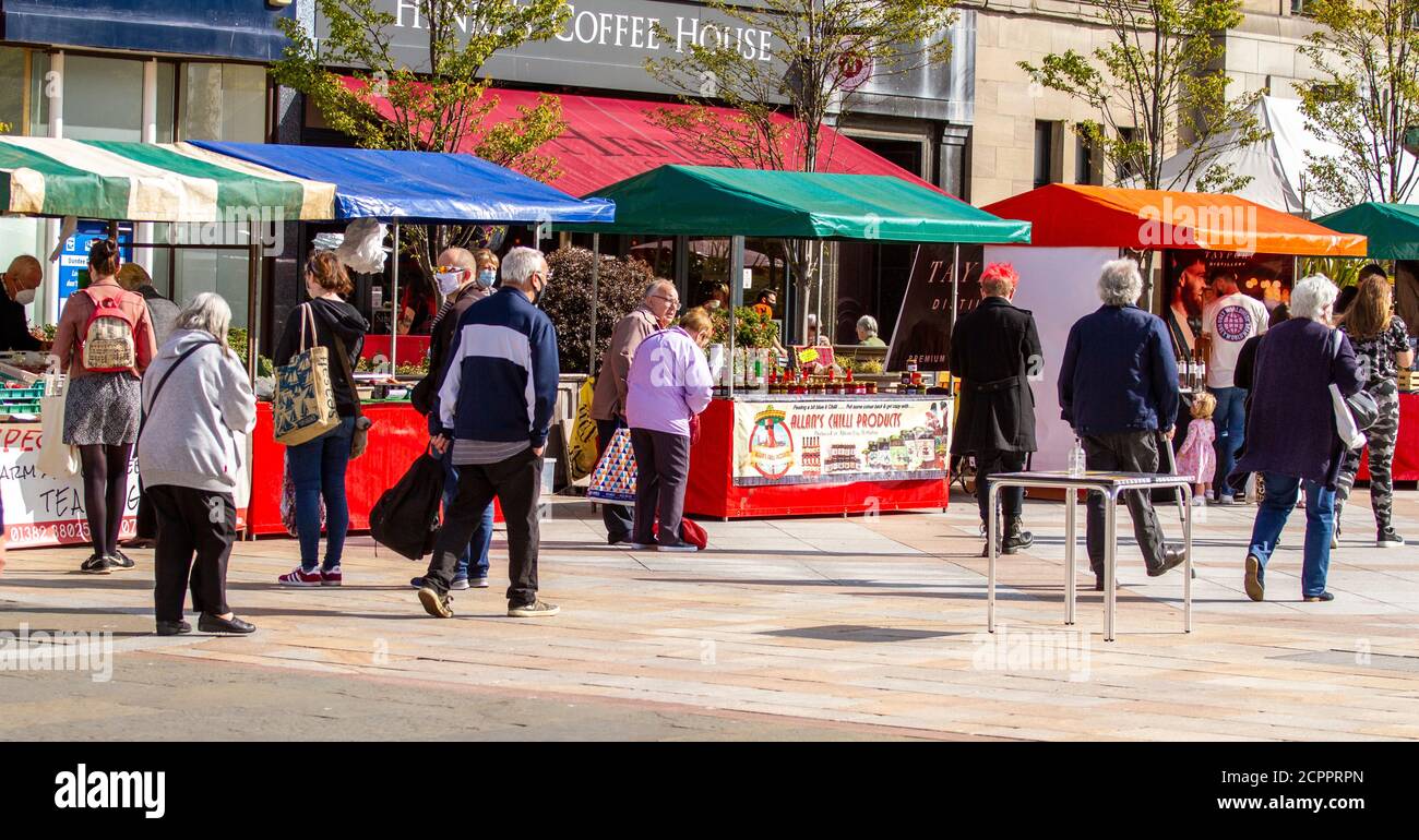 Scottish farmers market dundee hi-res stock photography and images - Alamy
