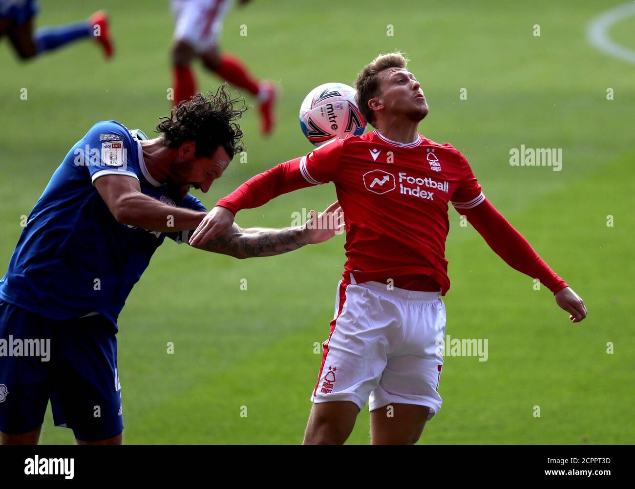 Nottingham Forest's Luke Freeman (right) during the Sky Bet ...