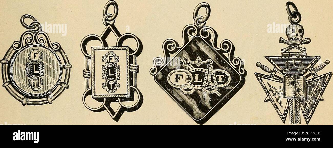 . Illustrated catalogue of solid gold society emblems, pins, buttons ...