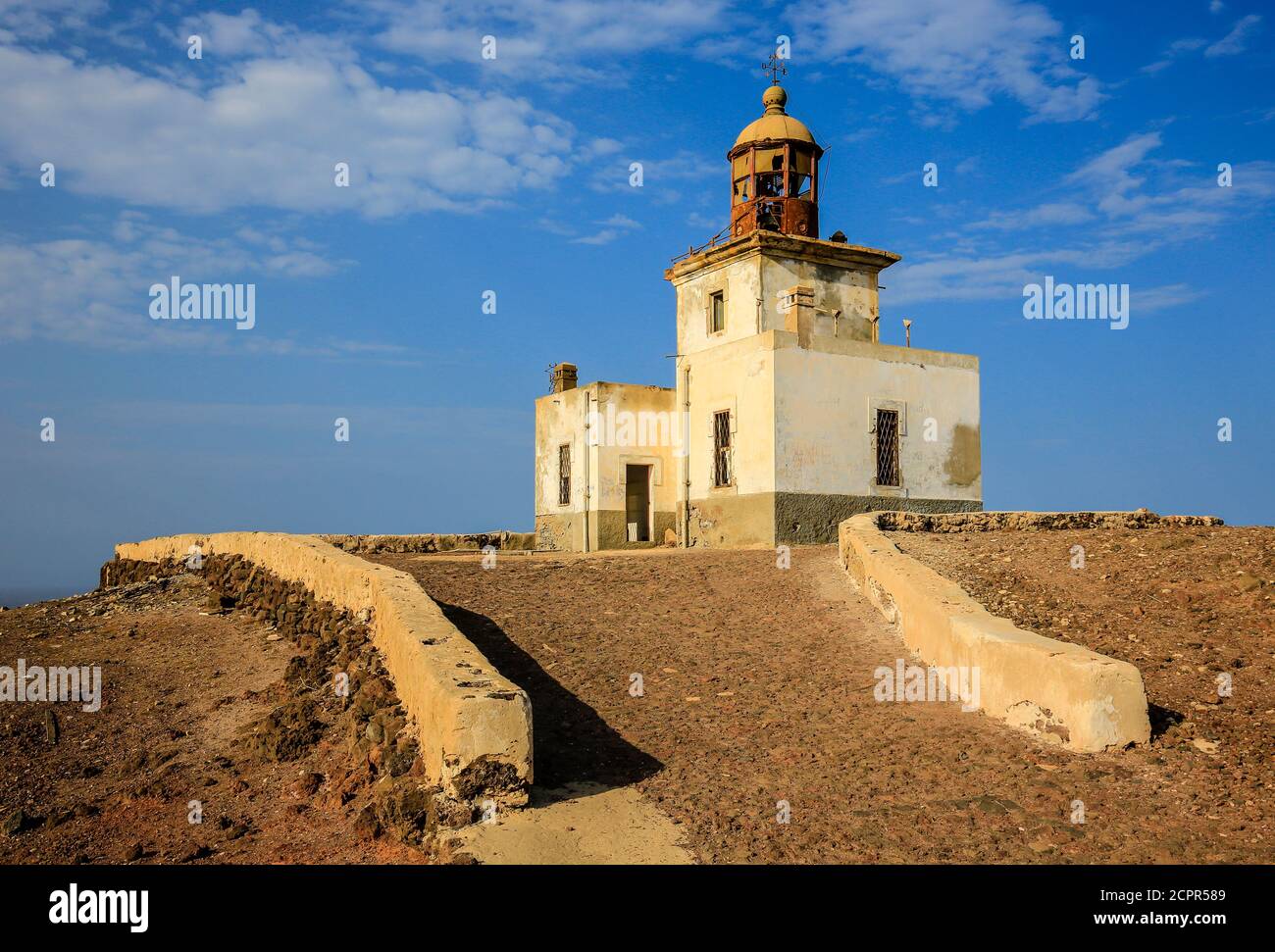 Morro Negro, Boa Vista, Cape Verde - Lighthouse on the untouched east ...