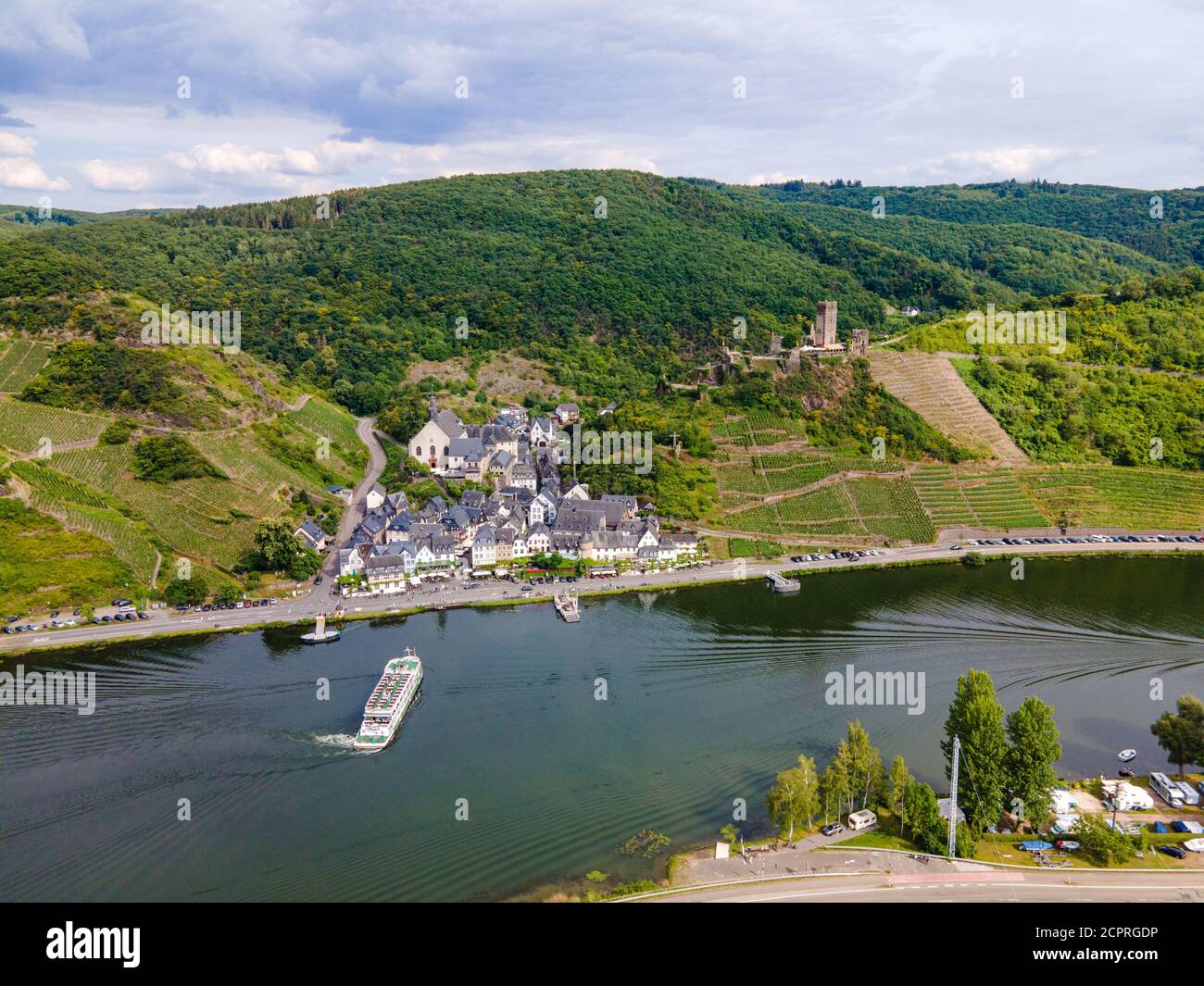 Germany rhineland palatinate beilstein town hi-res stock photography ...
