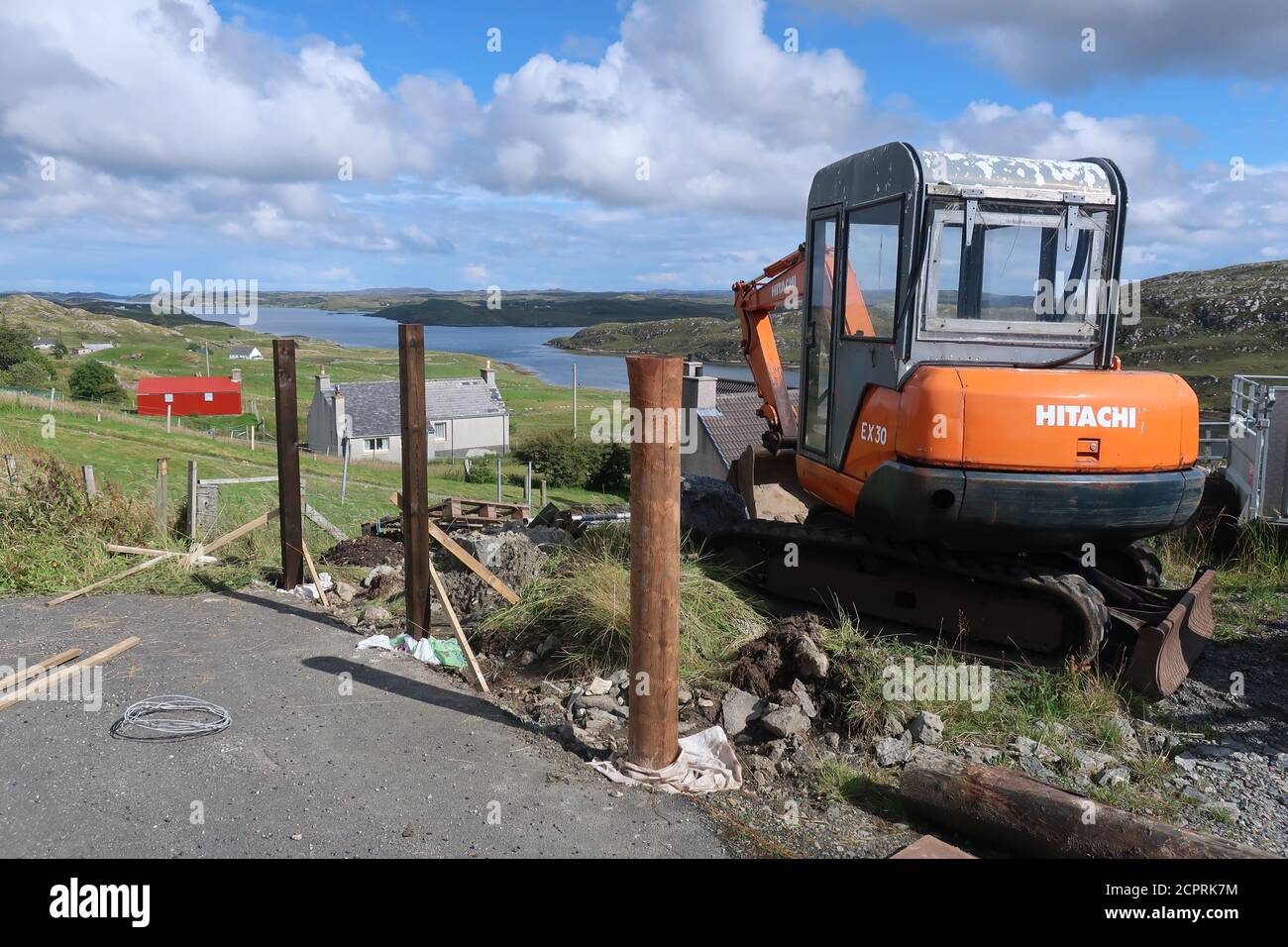 The Hebridean Way. Outer Hebrides. Highlands. Scotland. UK Stock Photo ...