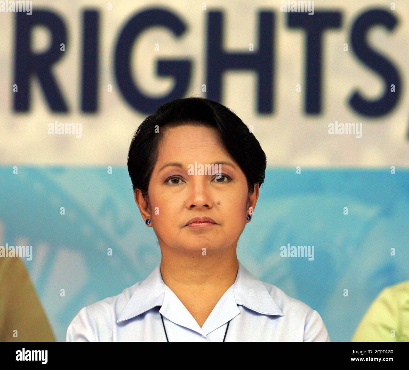 Philippines president gloria macapagal arroyo hi-res stock photography ...