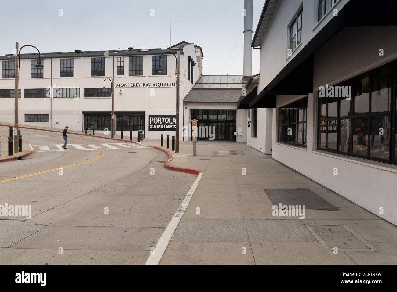 Monterey, CA, USA, 11 September 2020. The public used to line up in ...