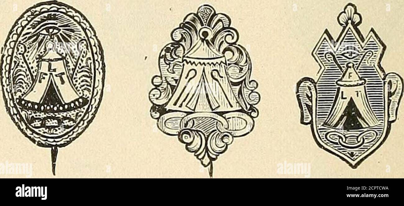 . Illustrated catalogue of solid gold society emblems, pins, buttons ...