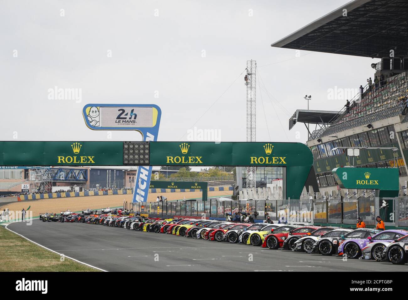 Le Mans, France. 19th September, 2020. Start of the formation lap ...