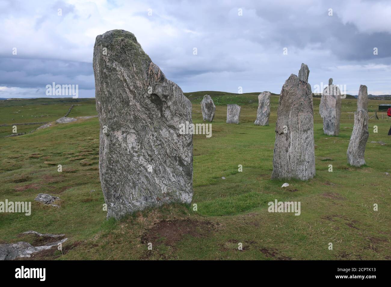 Calanais Standing Stones stone circle. The Hebridean Way. Outer ...