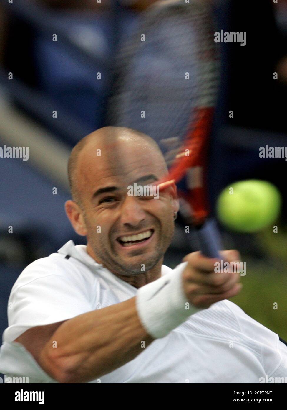 Sport tennis forehand andre agassi hi-res stock photography and images ...