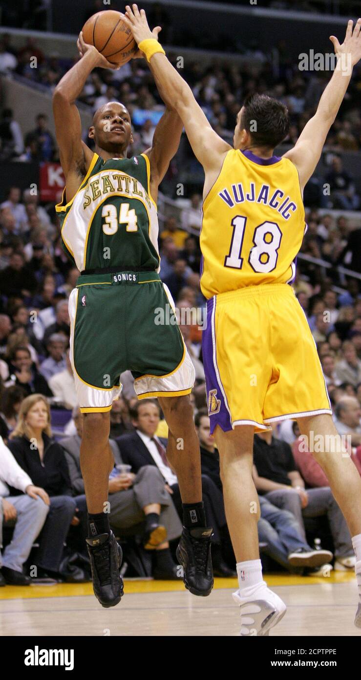 Ray Allen Shooting Sonics