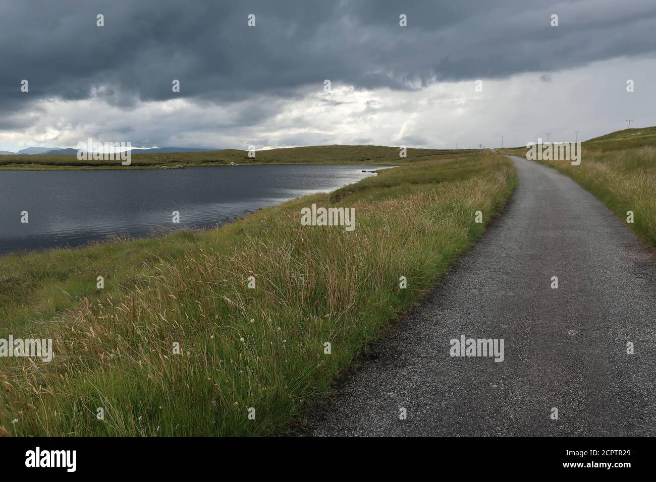 The Hebridean Way. Outer Hebrides. Highlands. Scotland. UK Stock Photo ...