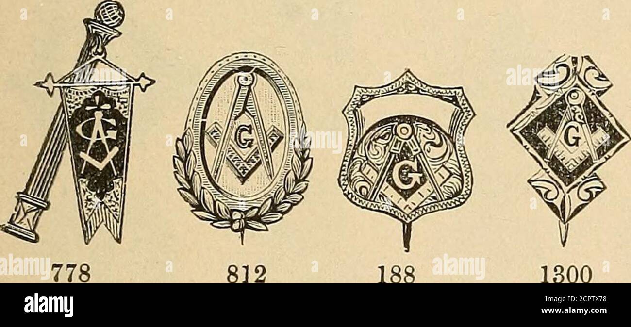 . Illustrated catalogue of solid gold society emblems, pins, buttons ...