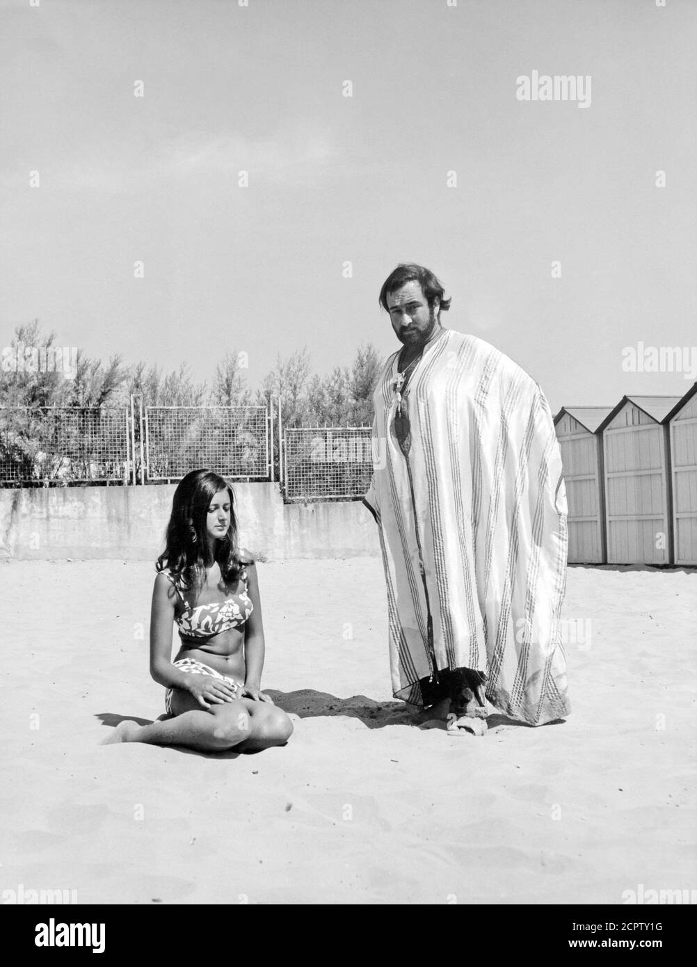 Italy beach 1960's hi-res stock photography and images - Alamy