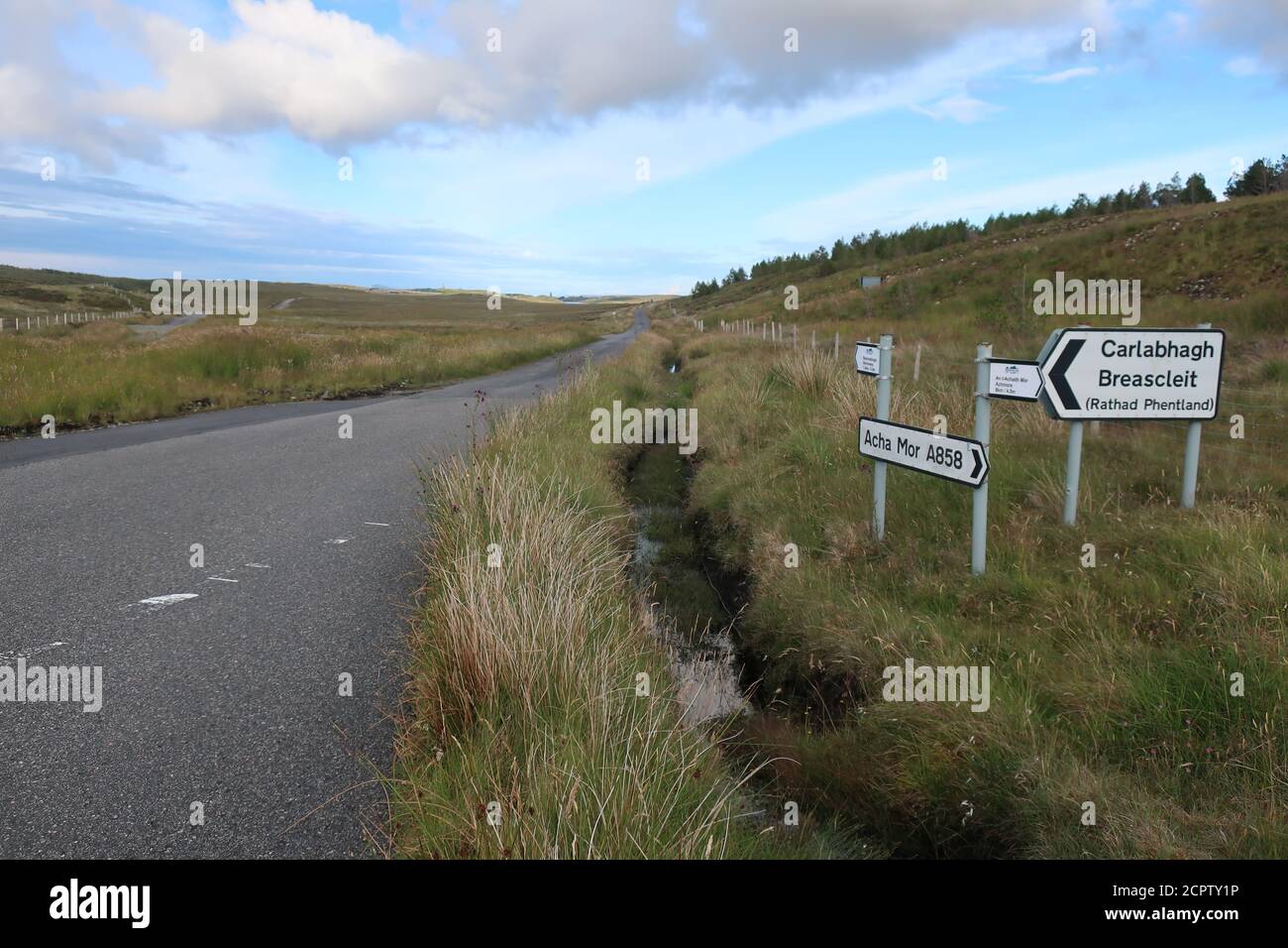 The Hebridean Way. Outer Hebrides. Highlands. Scotland. UK Stock Photo ...
