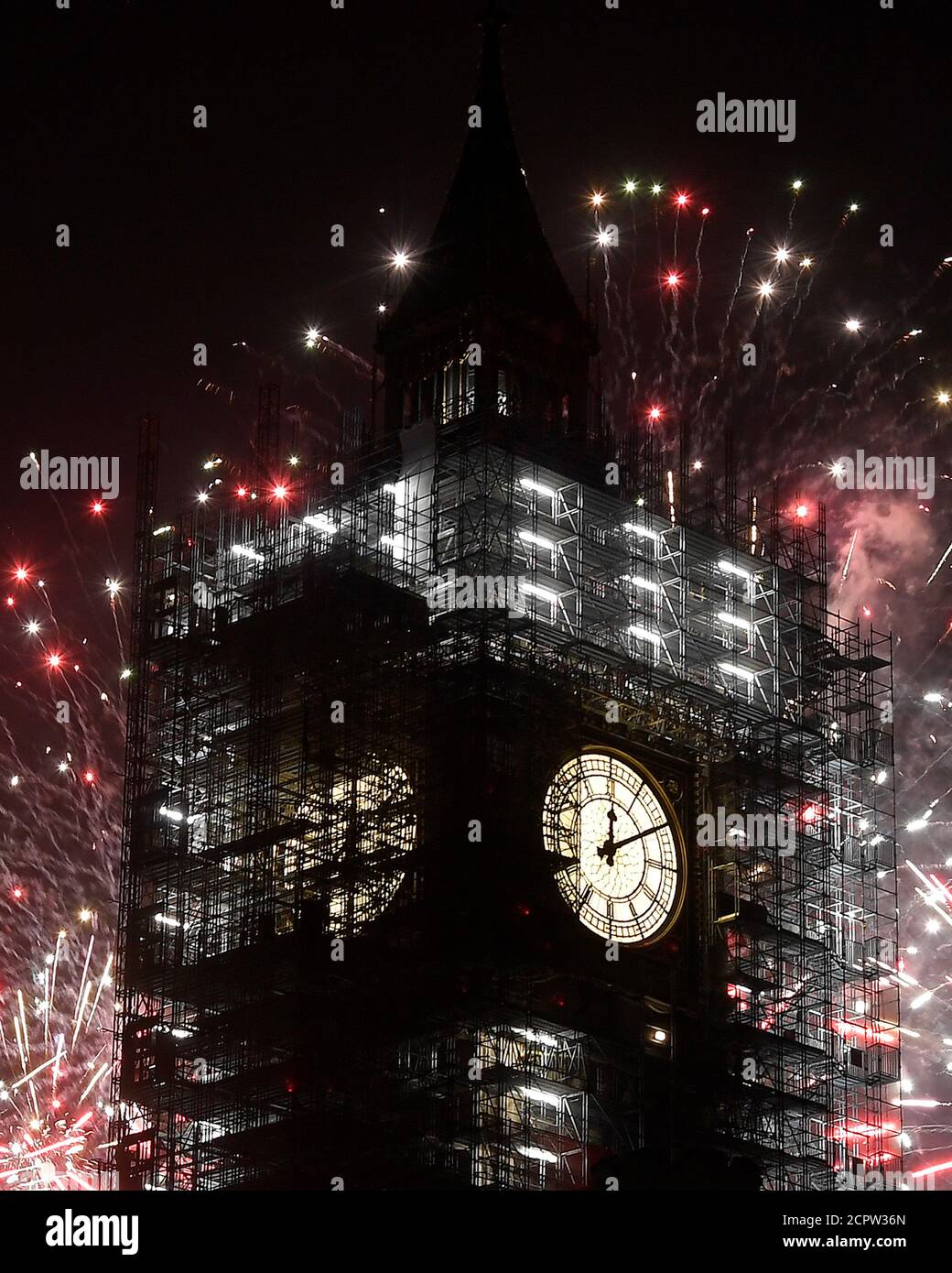 Big ben fireworks 2018 hi-res stock photography and images - Alamy