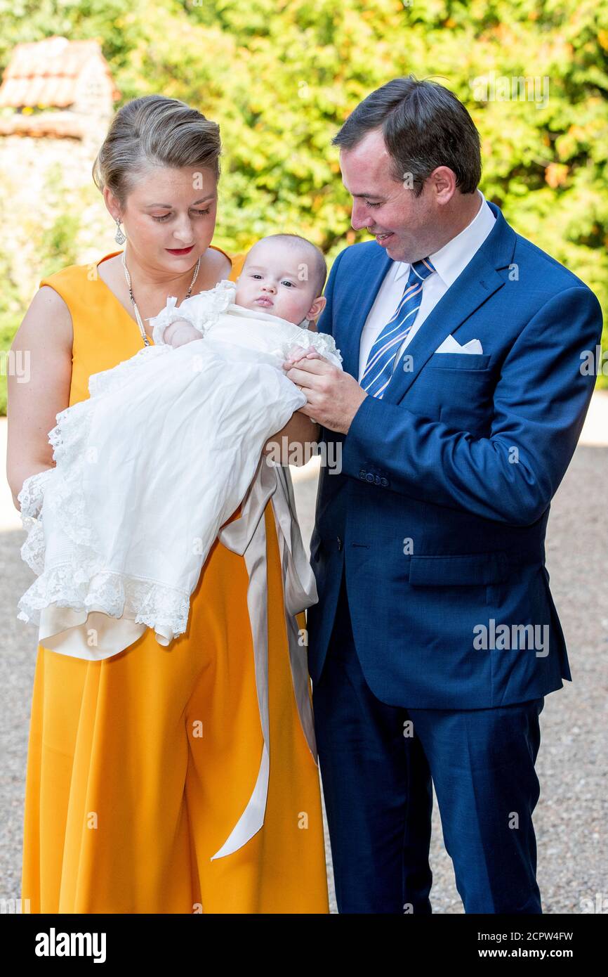 Clevaux, Luxembourg. 19th Sep, 2020. Hereditary Grand Duke Guillaume, Hereditary Grand Duchess ...