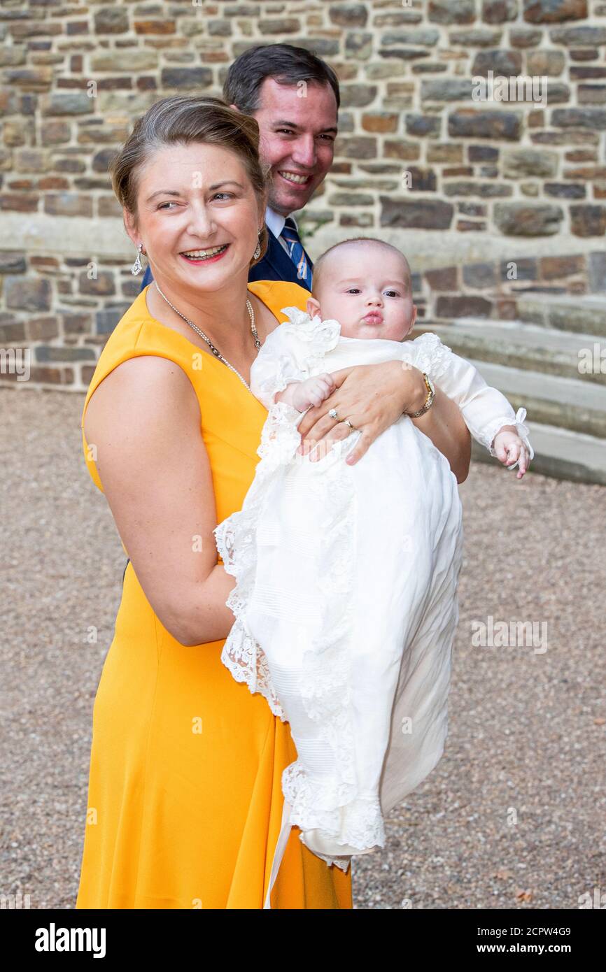 Clevaux, Luxembourg. 19th Sep, 2020. Hereditary Grand Duke Guillaume, Hereditary Grand Duchess ...