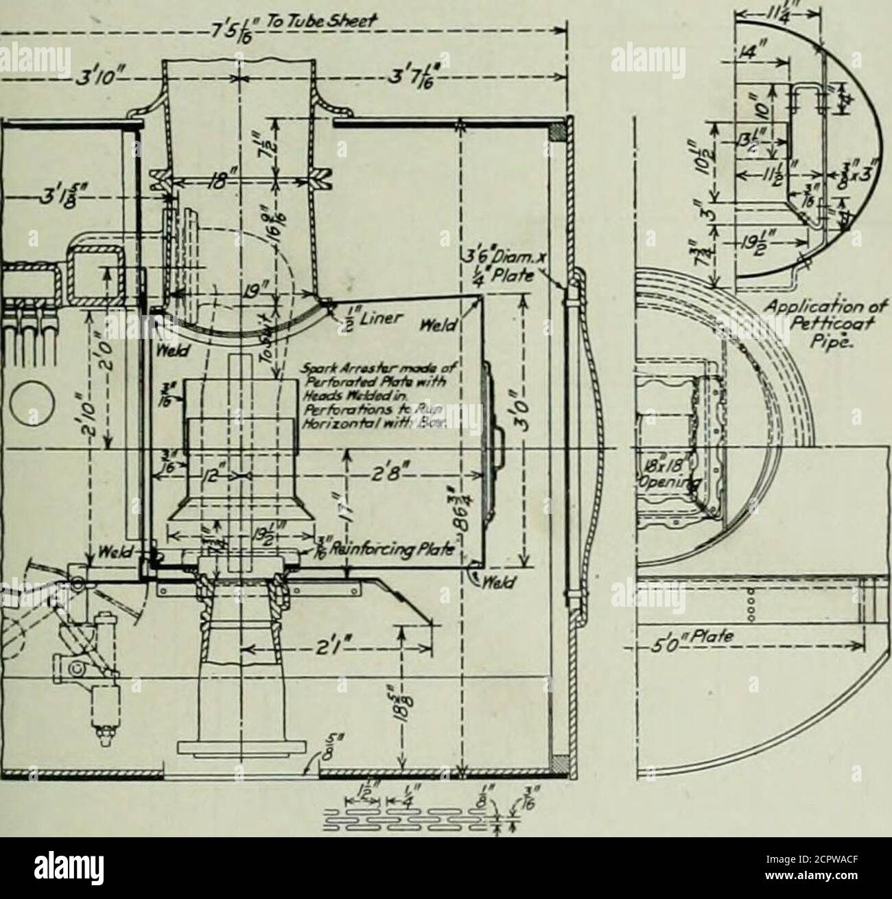 . Railway mechanical engineer . Underframe for the Northern Pacific Box ...