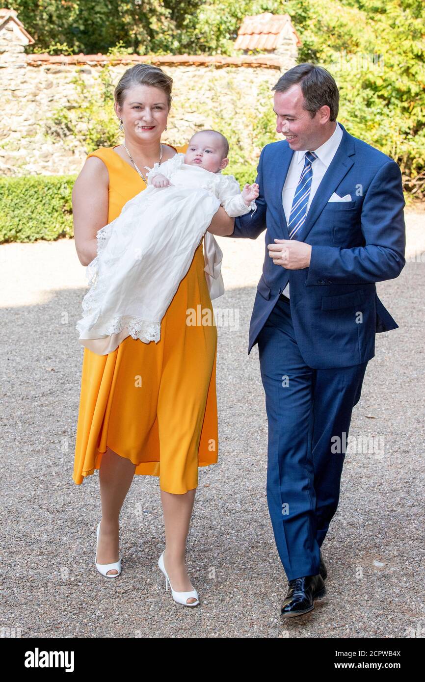 Clevaux, Luxembourg. 19th Sep, 2020. Hereditary Grand Duke Guillaume, Hereditary Grand Duchess ...