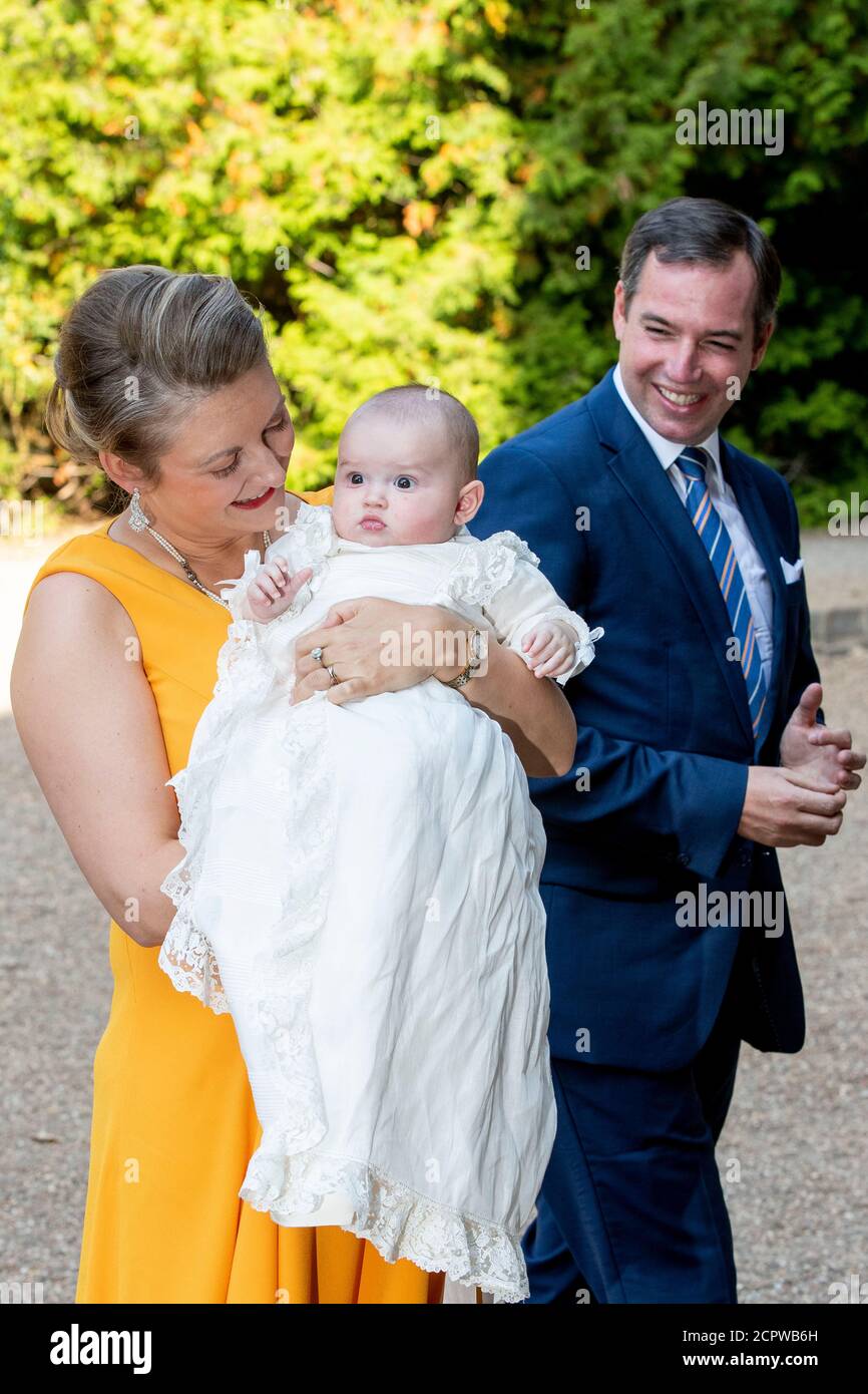 Clevaux, Luxembourg. 19th Sep, 2020. Hereditary Grand Duke Guillaume, Hereditary Grand Duchess ...