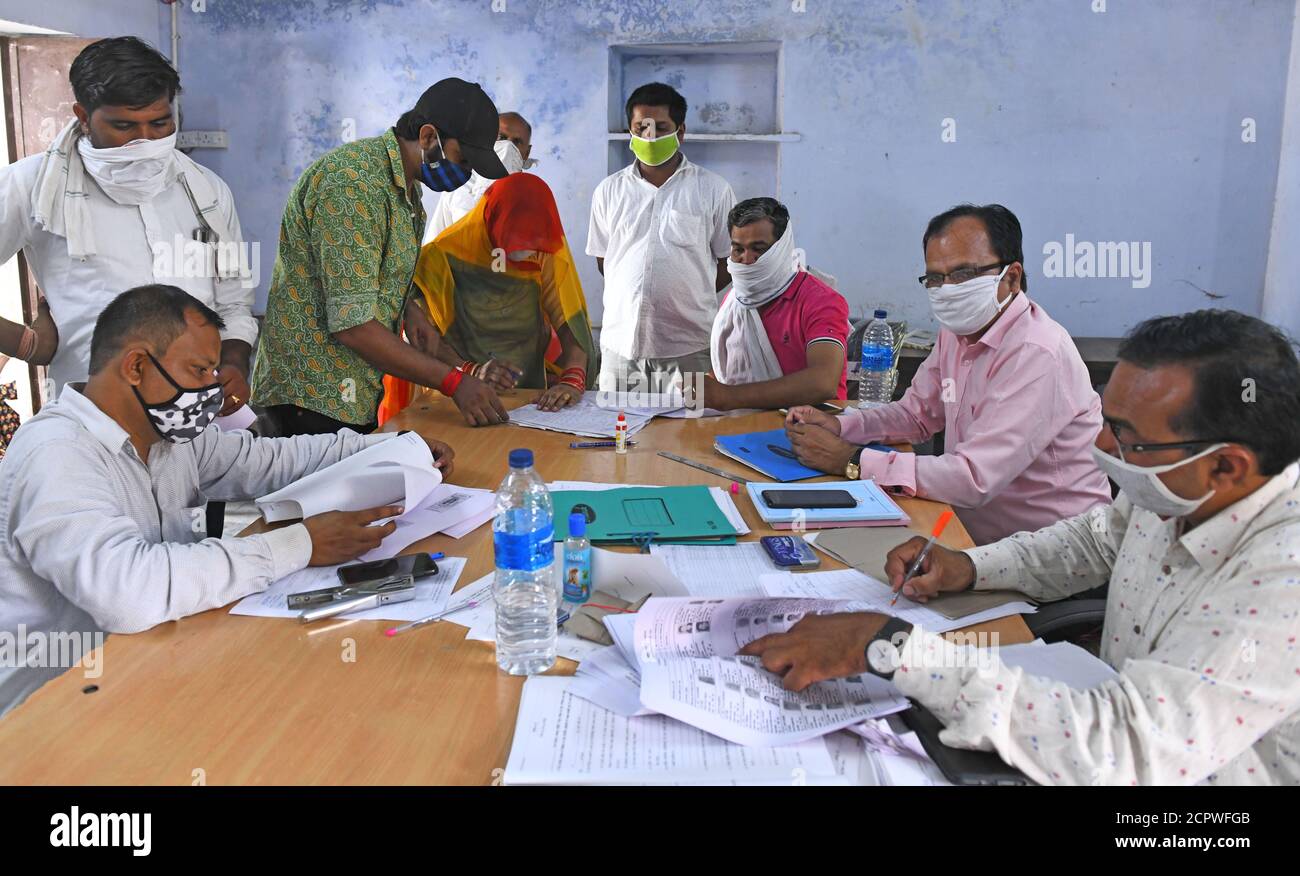 Indian gram panchayat hi-res stock photography and images - Alamy