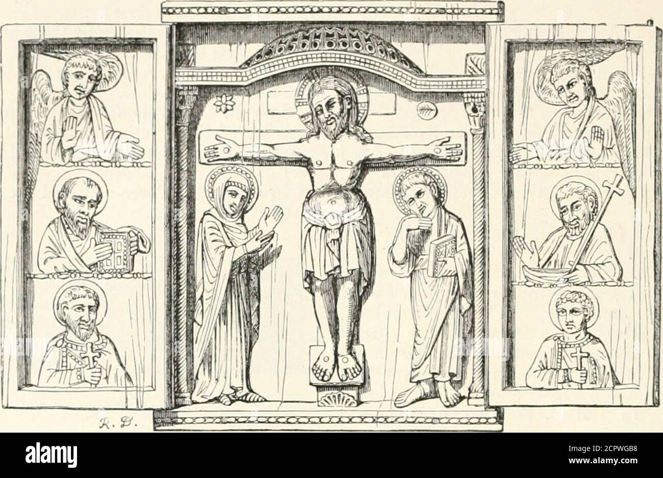 . An illustrated dictionary of words used in art and archaeology ...