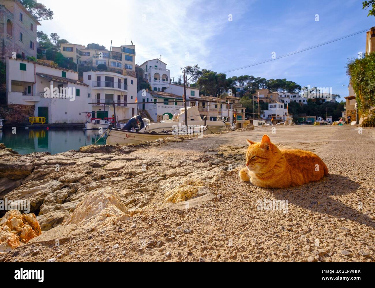 Back of a boat mallorca hi-res stock photography and images - Alamy