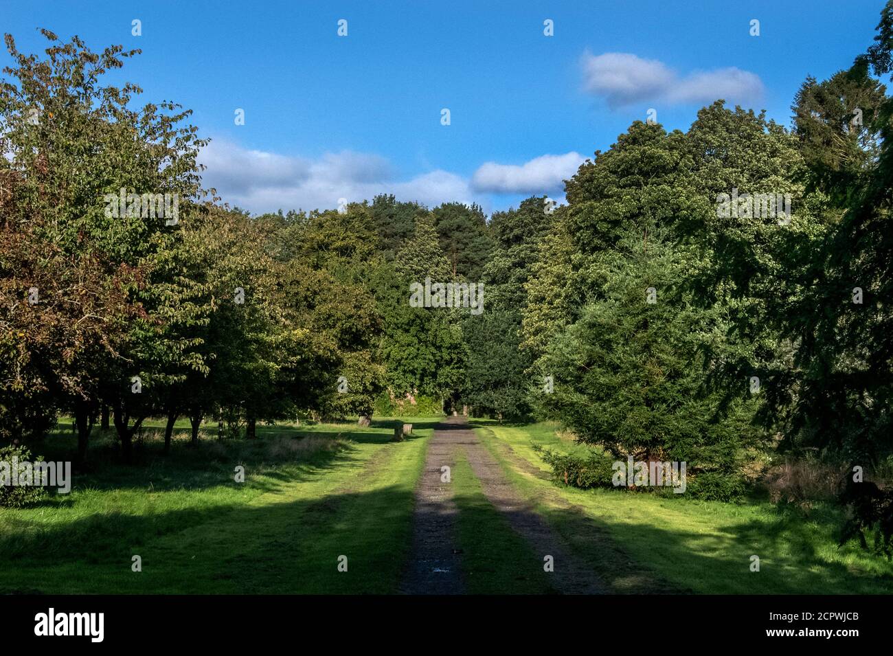 Stirlingshire, Scotland, UK. 4th September 2020: A wide view of the ...